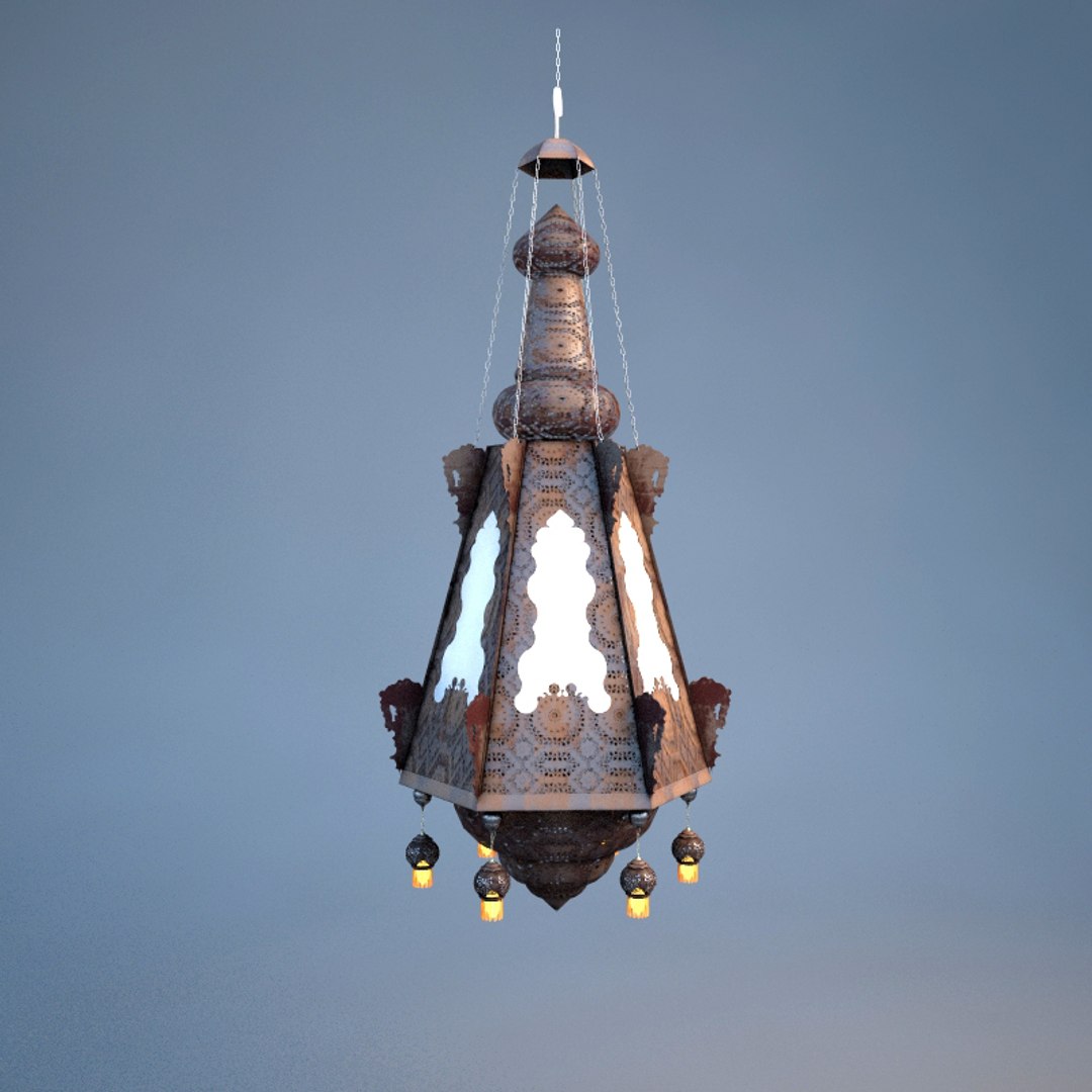 Traditional Lamp 3d Max