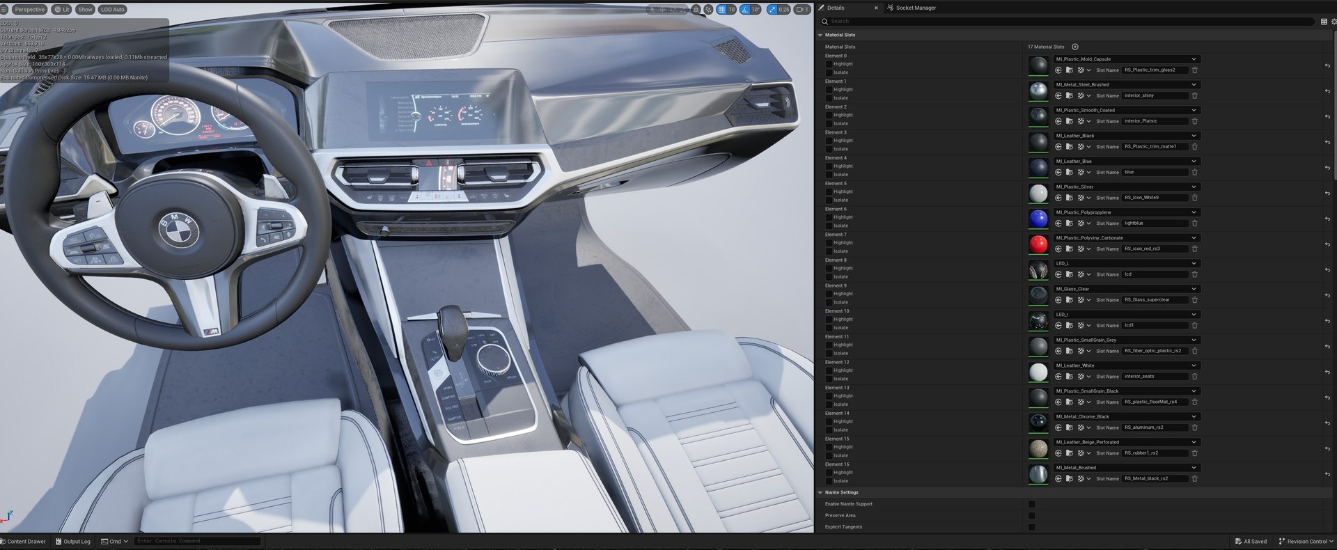 BMW 3 Series Sport-Rigged And Render Ready-unreal-vray-redshift 3D ...