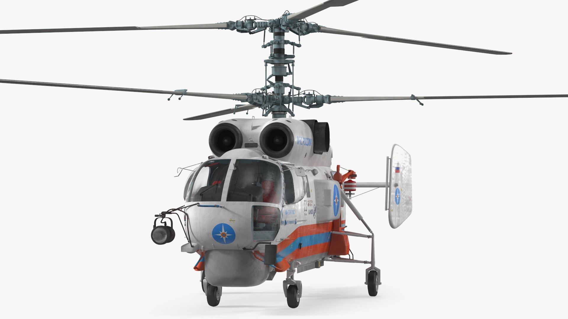 3D Kamov KA32 Russia EMERCOM Helicopter model - TurboSquid 1769916