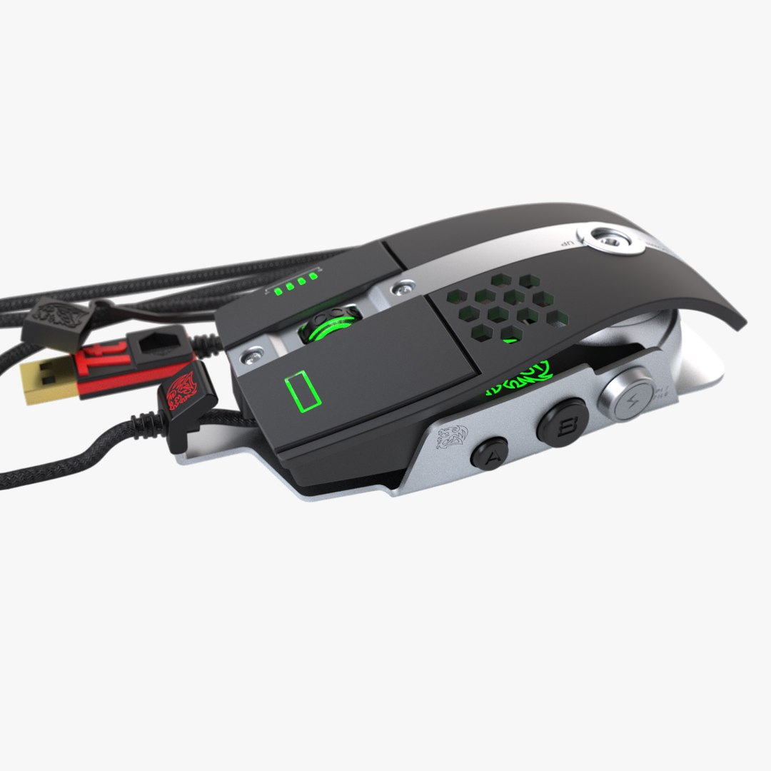 Pc Mouse Thermaltake Level10m 3d Max