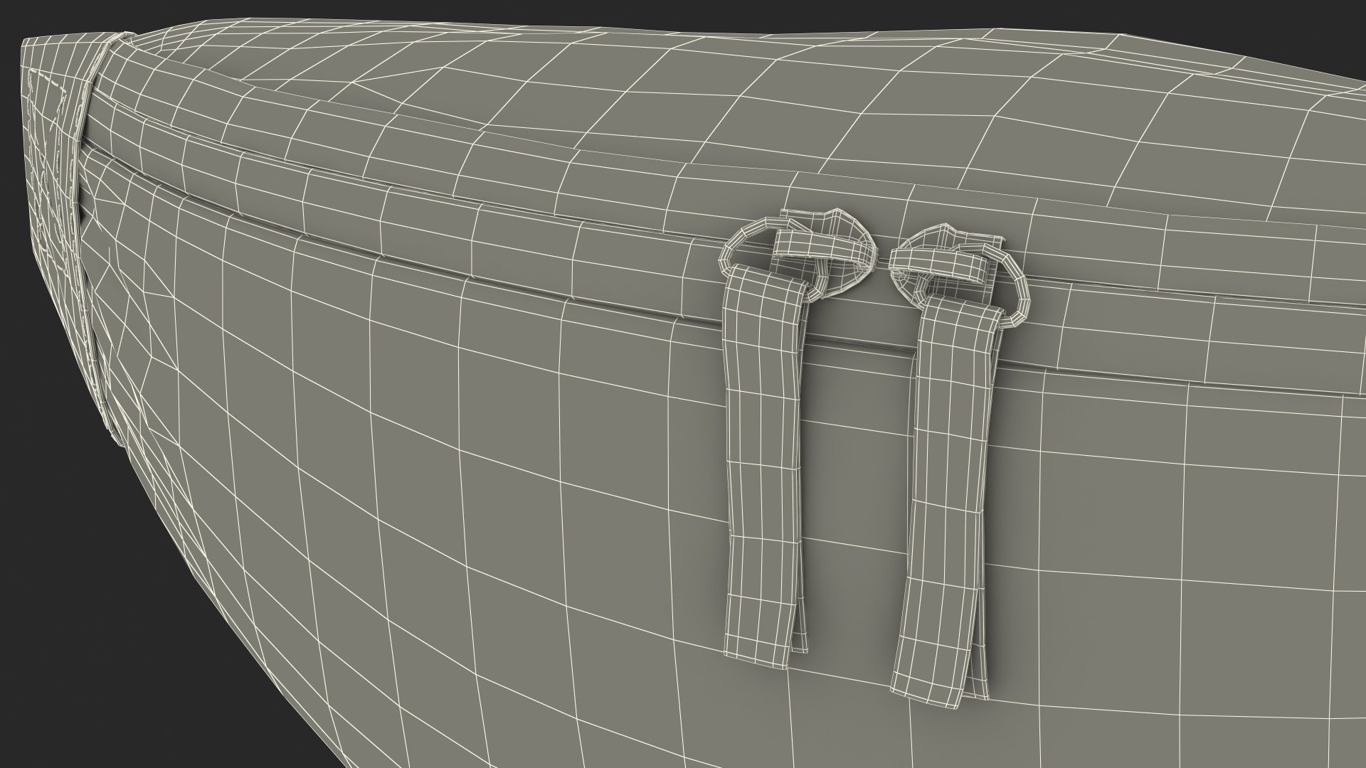 3D model polyester waist bag - TurboSquid 1625861