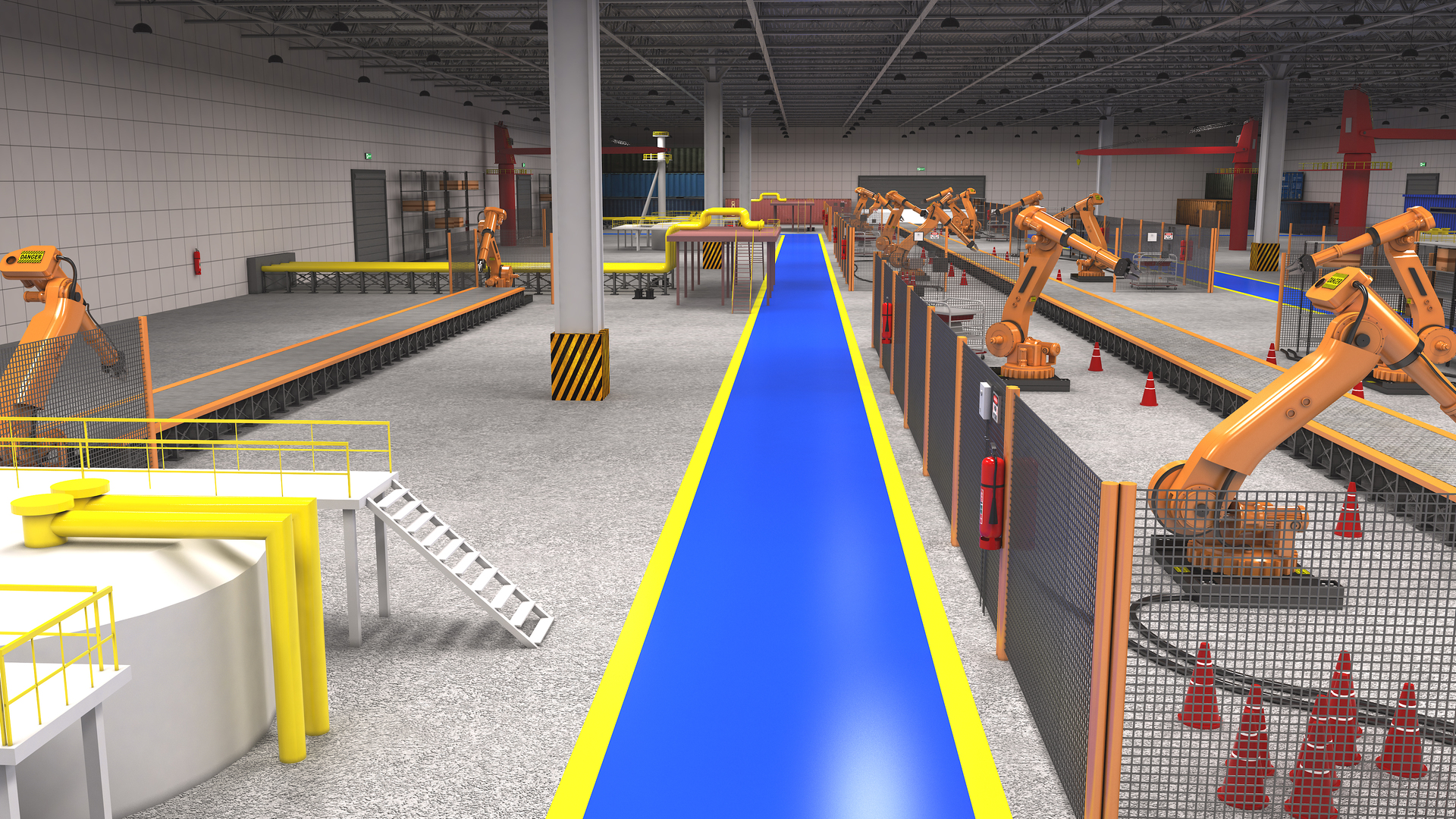 Massive Modular Robot Factory 3D model - TurboSquid 1716412