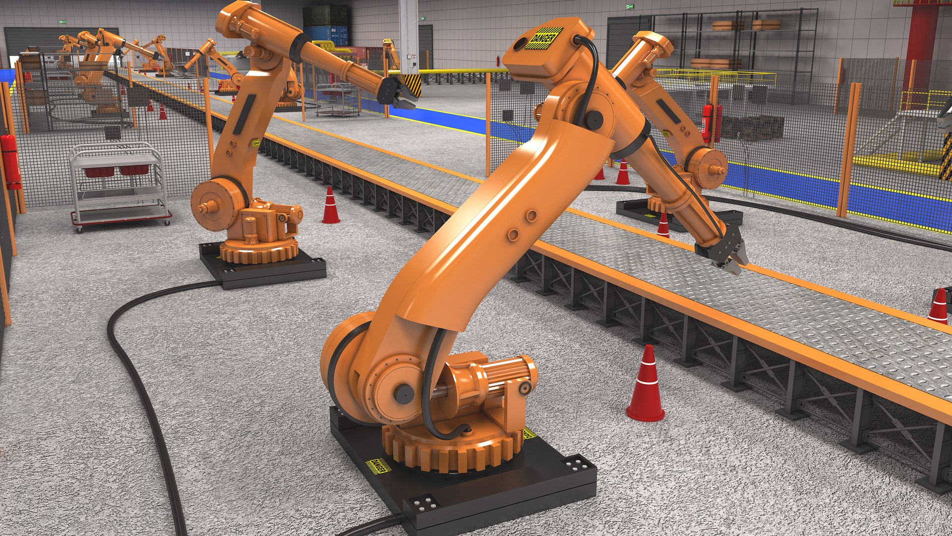 Massive Modular Robot Factory 3D Model - TurboSquid 1716412