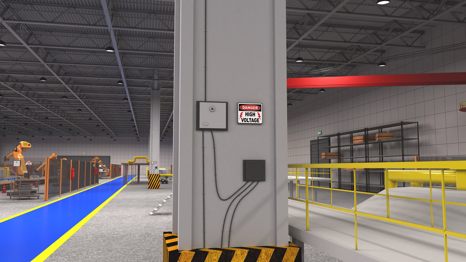 Massive Modular Robot Factory 3D Model - TurboSquid 1716412