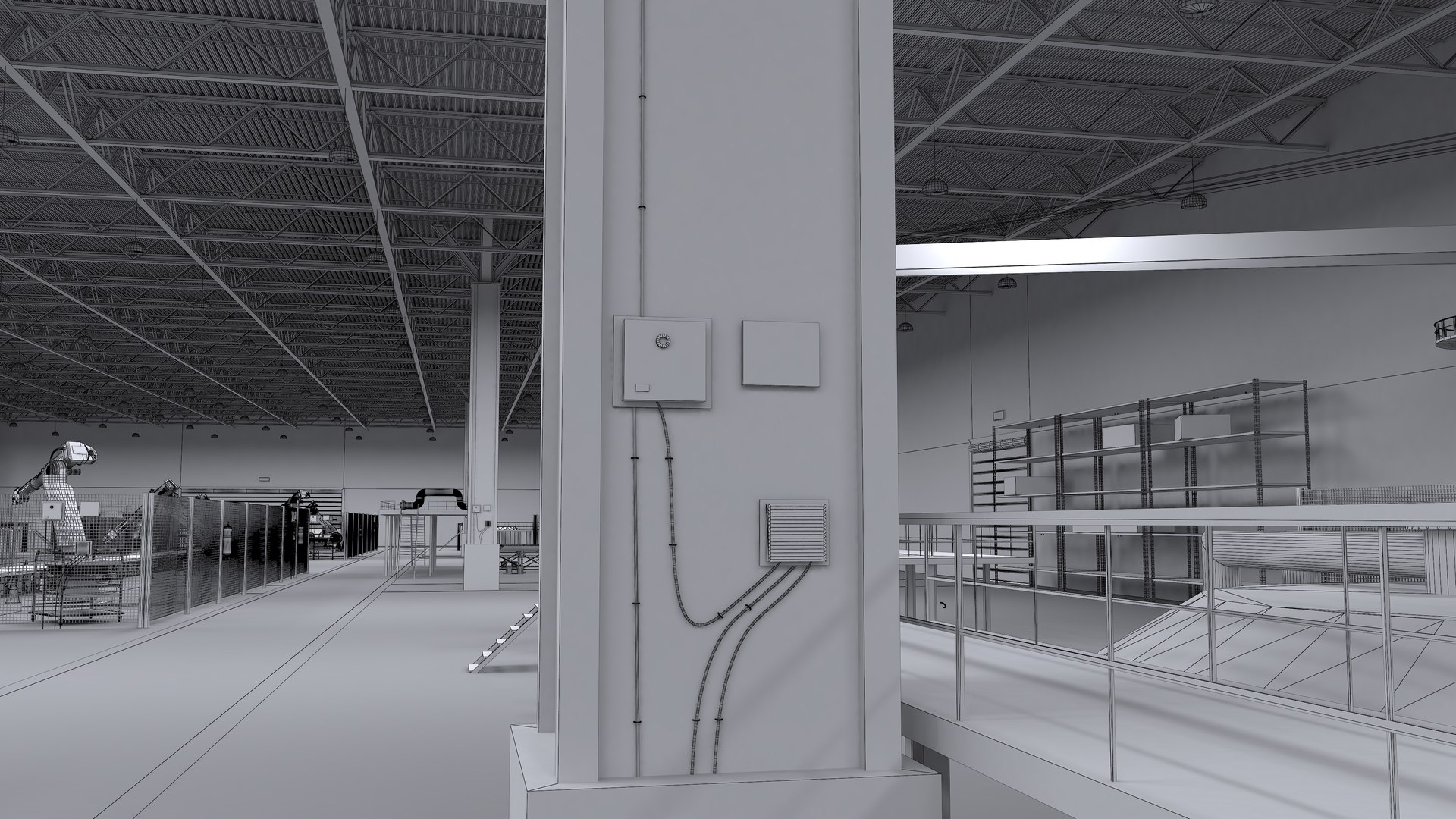 Massive Modular Robot Factory 3D model - TurboSquid 1716412