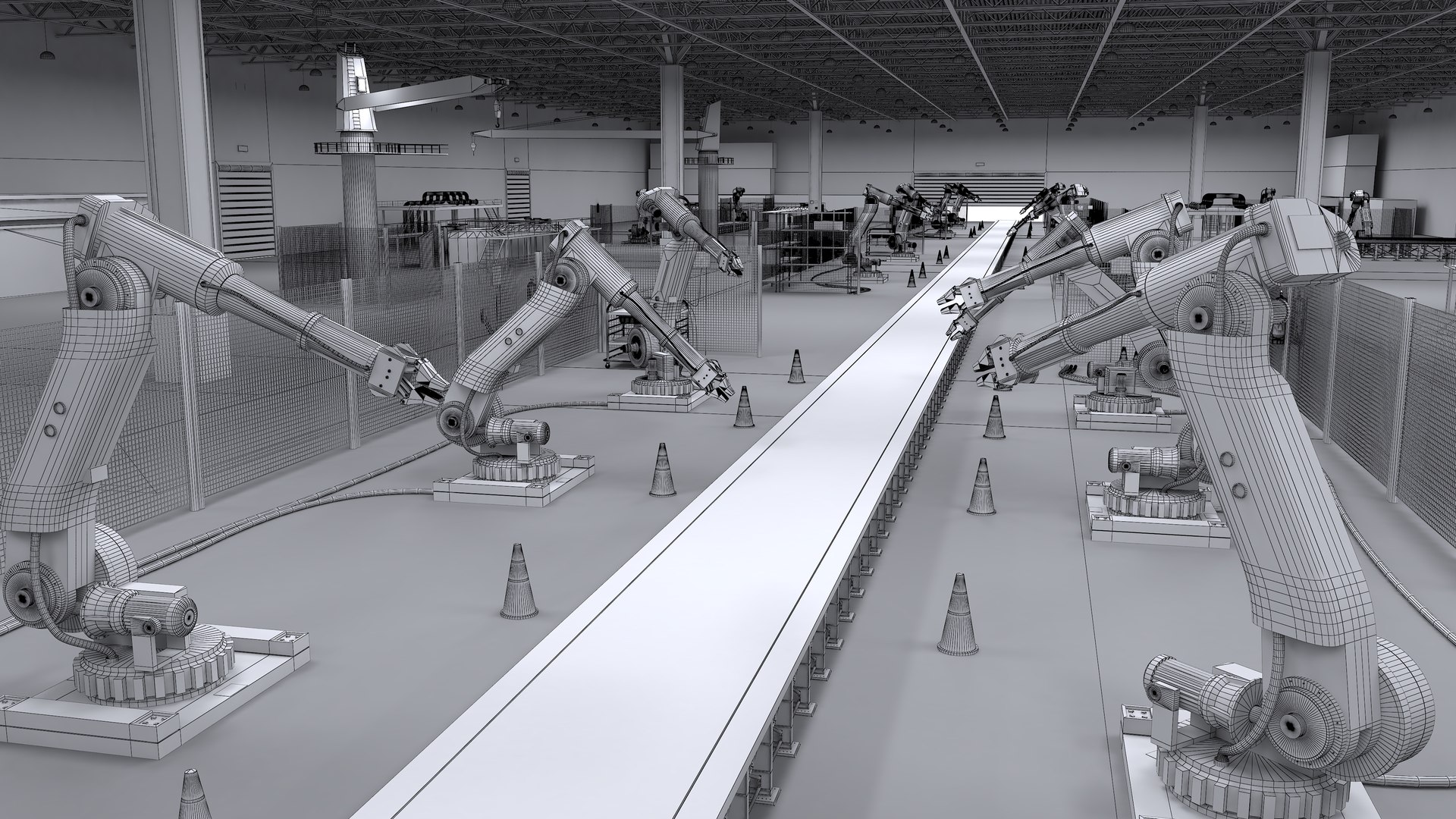 Massive Modular Robot Factory 3D model - TurboSquid 1716412