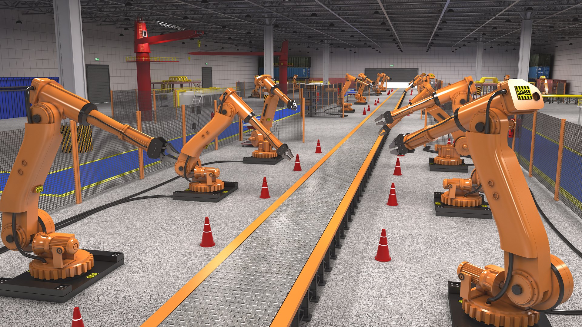 Massive Modular Robot Factory 3D Model - TurboSquid 1716412