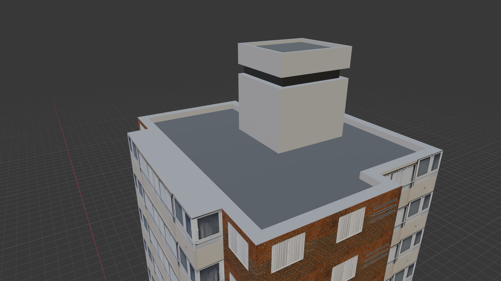 Torre Sur Building Ready For MSFS 2020 Model - TurboSquid 2298976