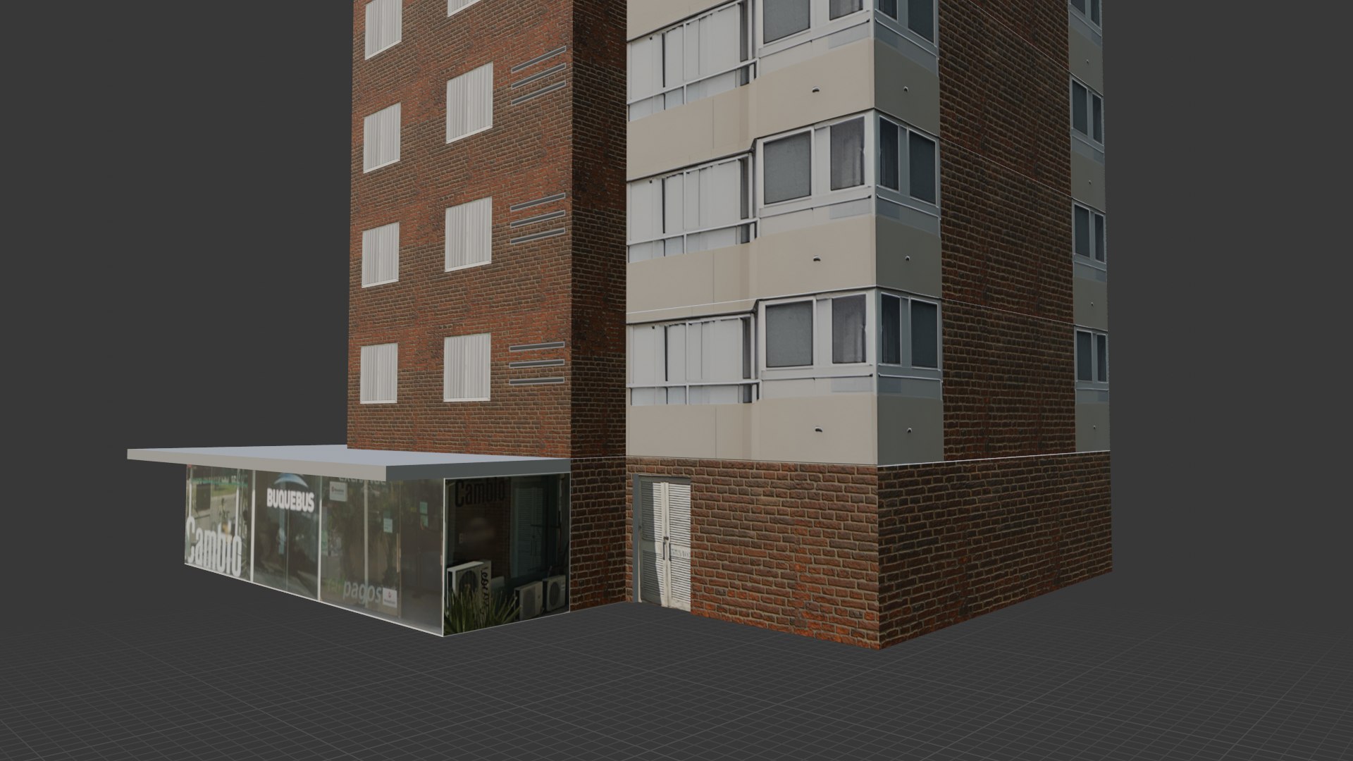 Torre Sur Building Ready For MSFS 2020 Model - TurboSquid 2298976
