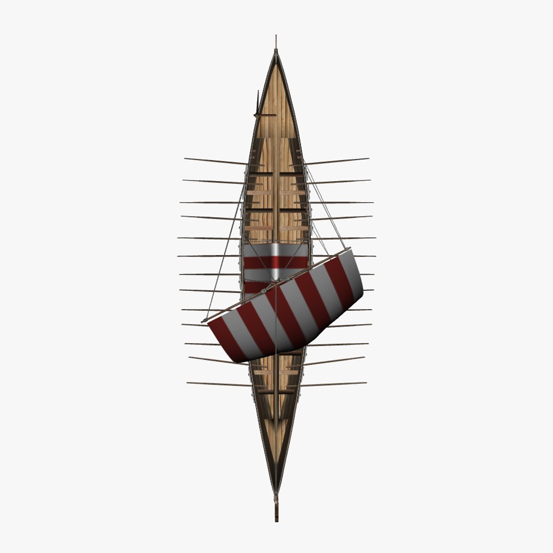 3d Viking Ship Drakkar