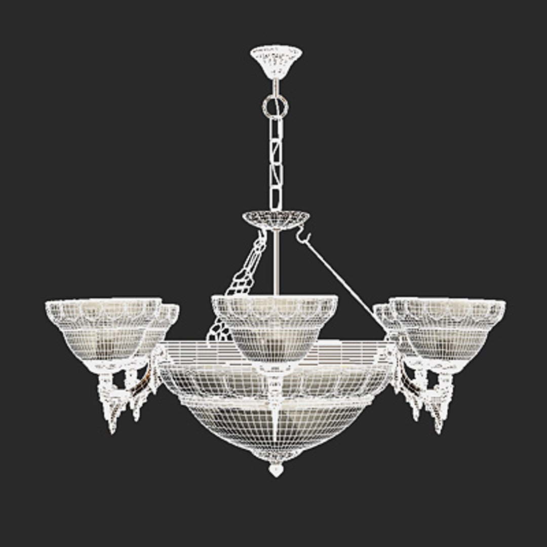 3d model eglo marbella pendant lamp