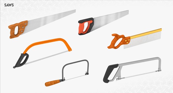 Hand tools 3D model - TurboSquid 1711150