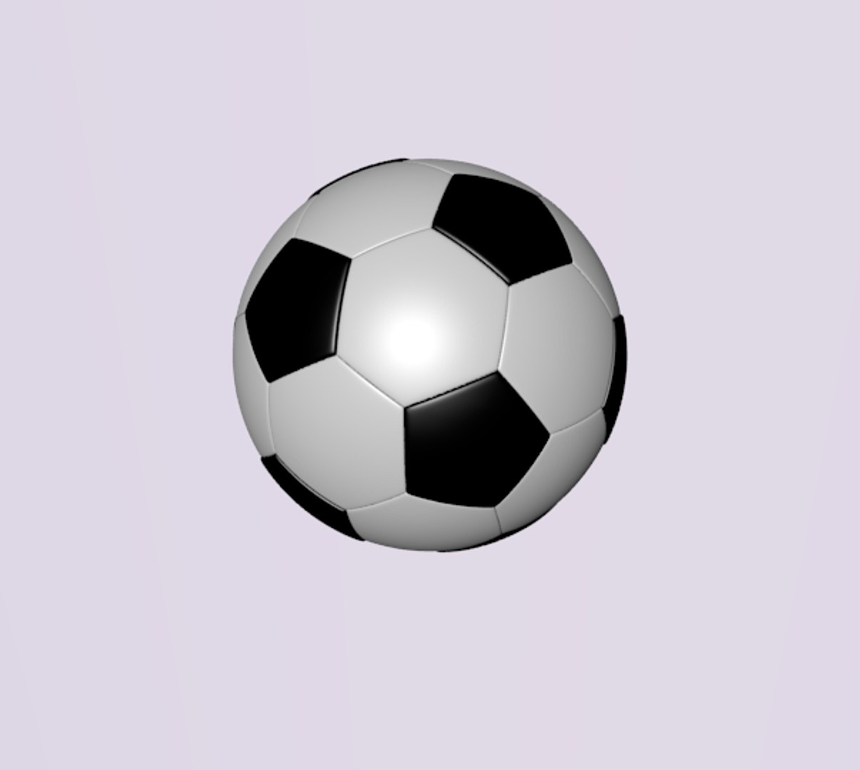 Blender Soccer Ball