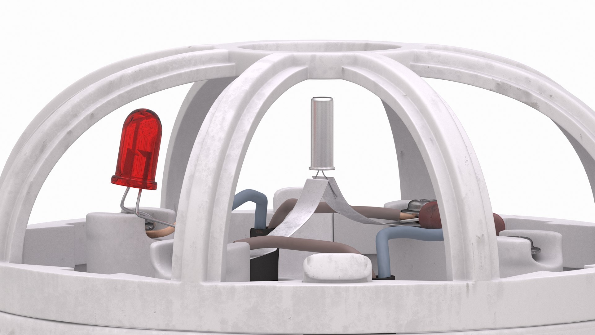 Heat Detector 3D Model - TurboSquid 2101124