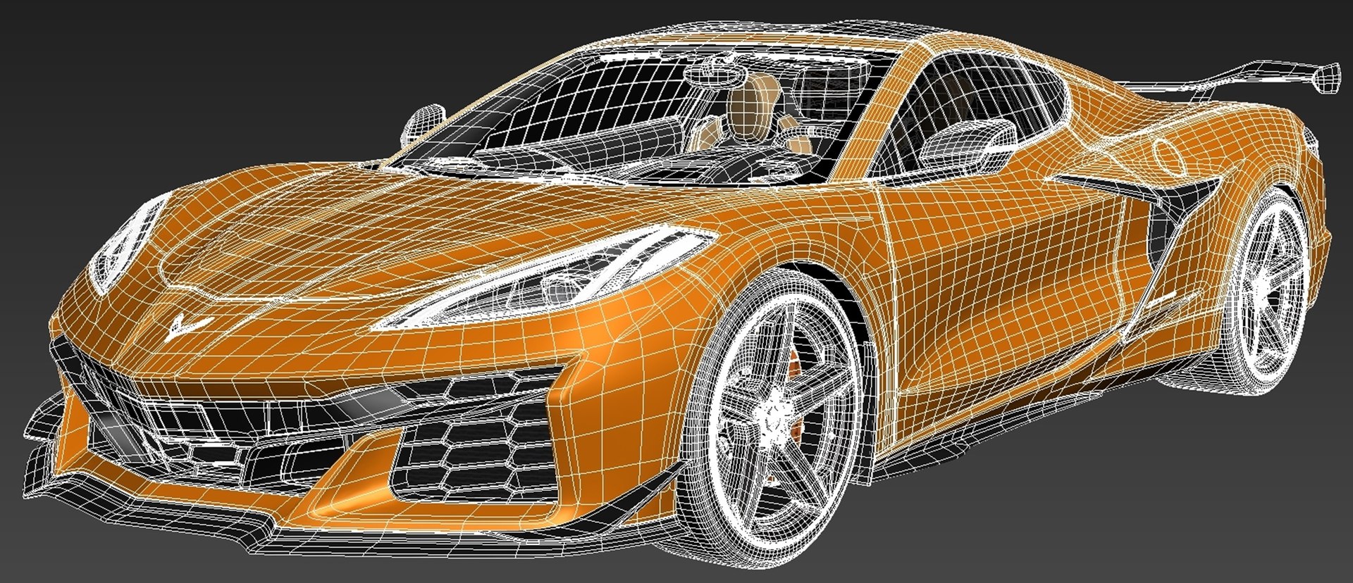 Chevrolet Corvette Z06 2023 3D - TurboSquid 2217666