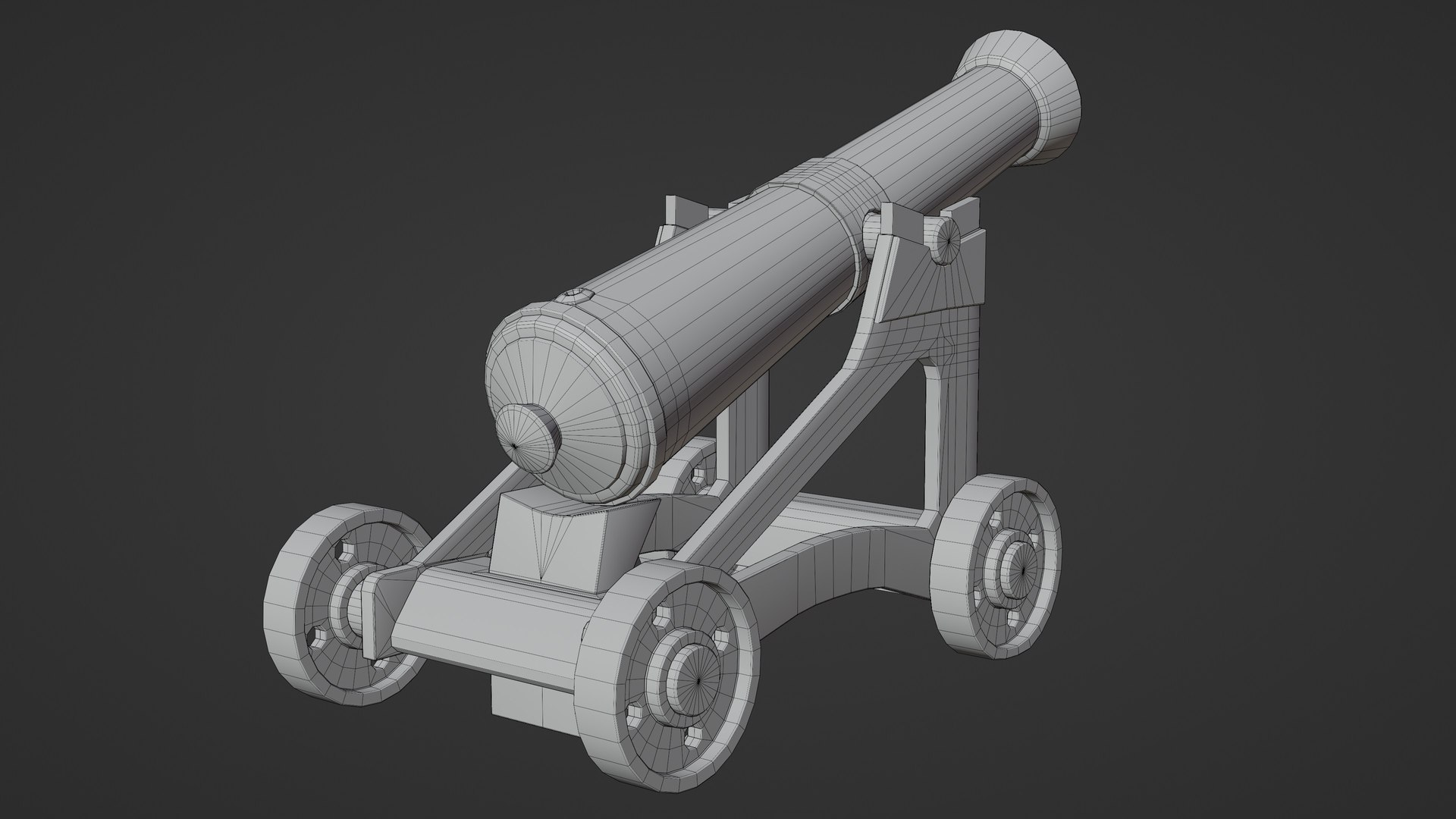 3D Model Cannon - TurboSquid 1985715