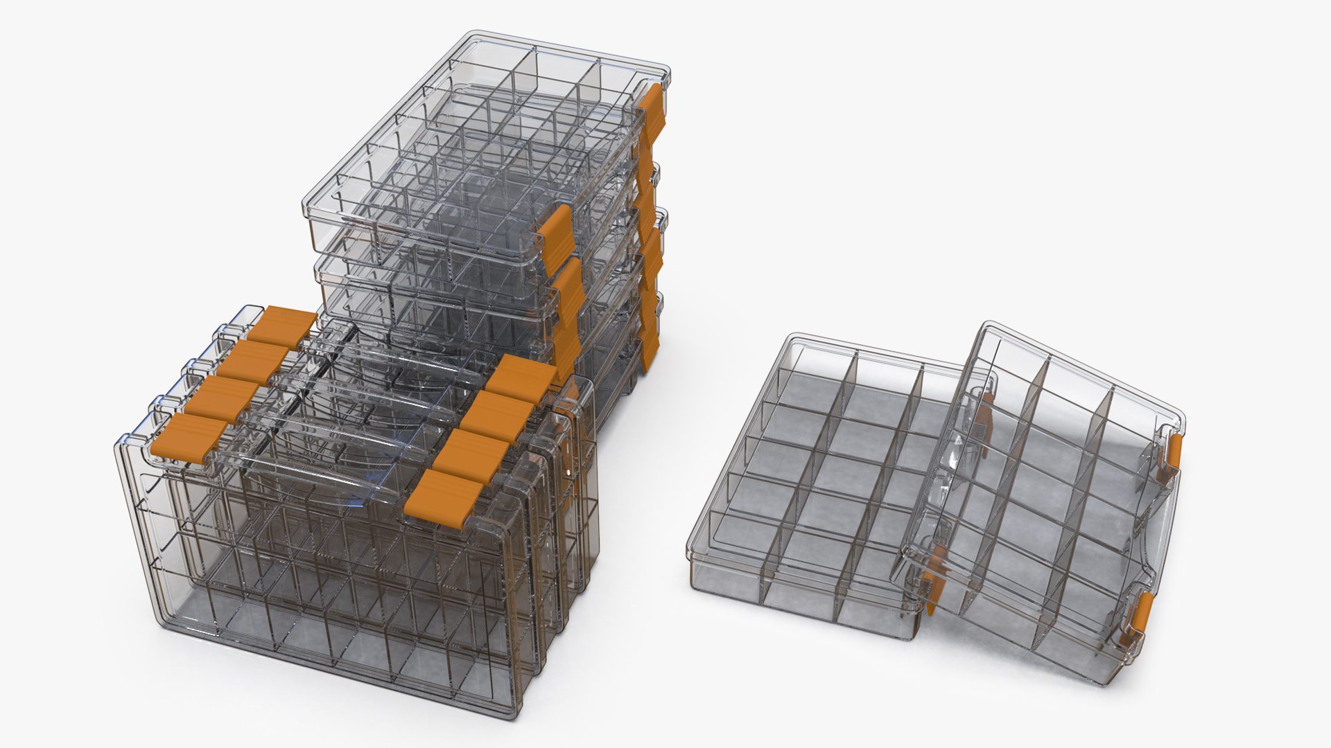 PART STORAGE BOX ORGANIZER 3D Model - TurboSquid 2085247