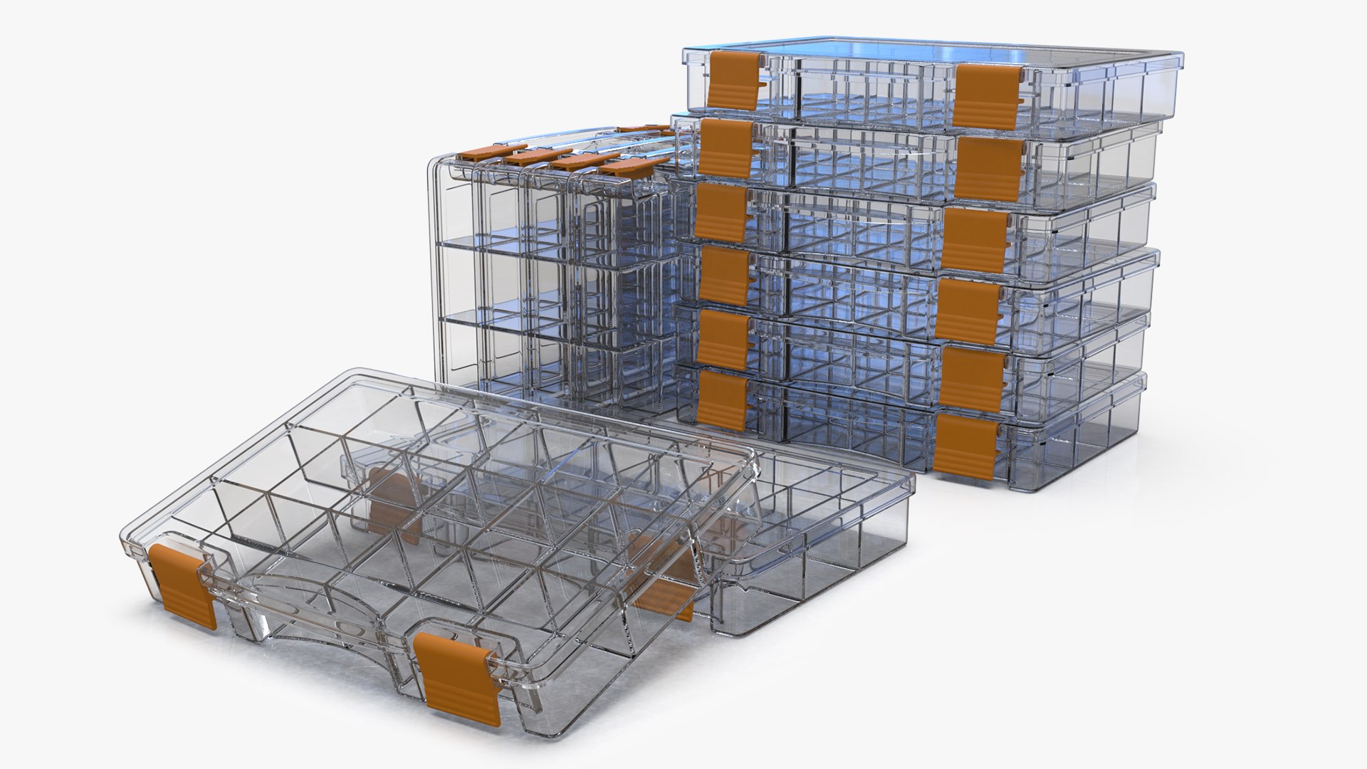 PART STORAGE BOX ORGANIZER 3D Model - TurboSquid 2085247