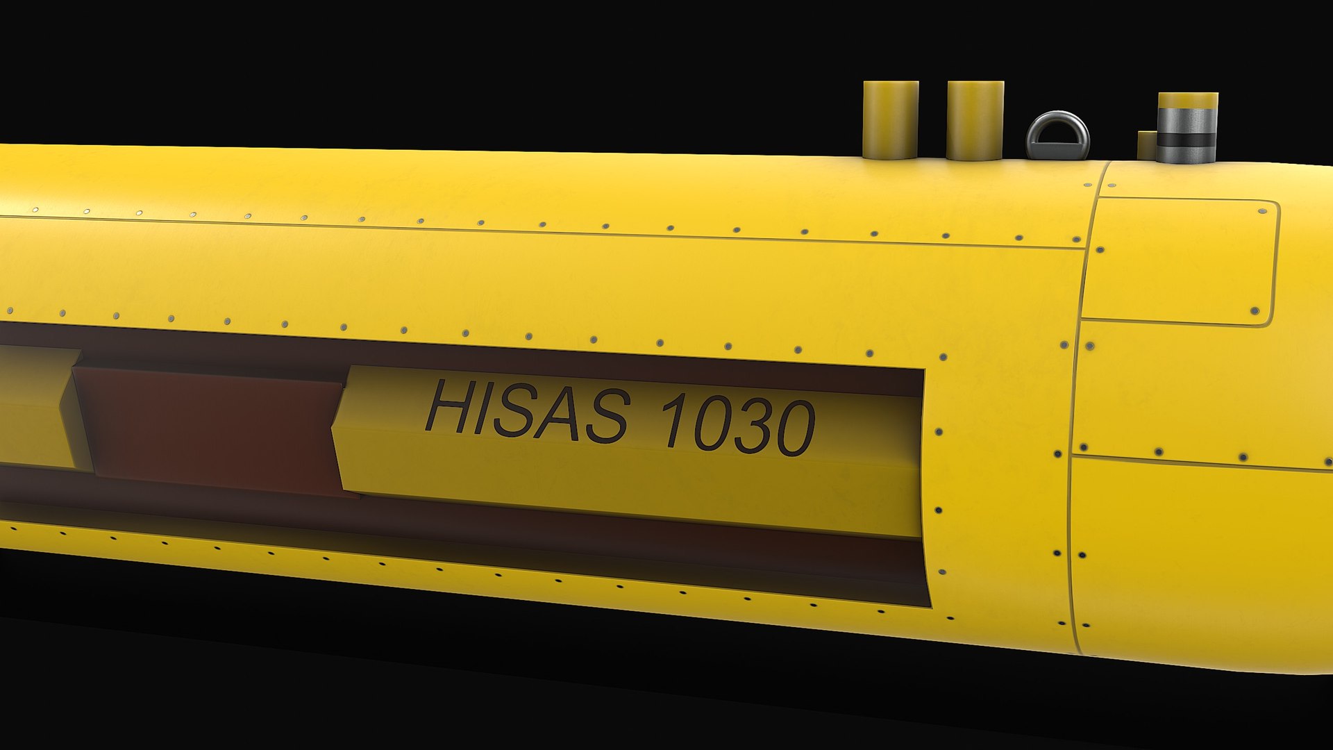 HUGIN 1000 Autonomous Underwater Vehicle 3D Model - TurboSquid 2191566