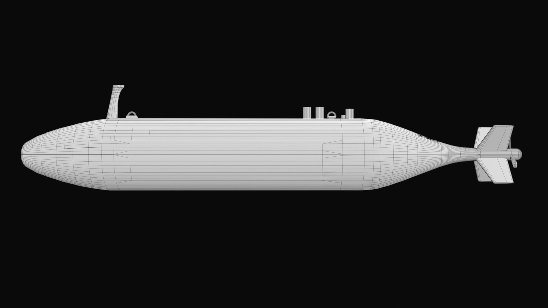 HUGIN 1000 Autonomous Underwater Vehicle 3D Model - TurboSquid 2191566