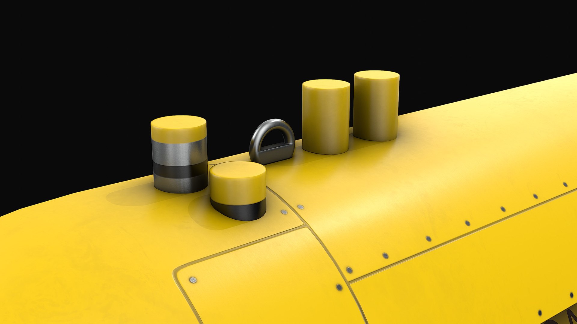 HUGIN 1000 Autonomous Underwater Vehicle 3D Model - TurboSquid 2191566