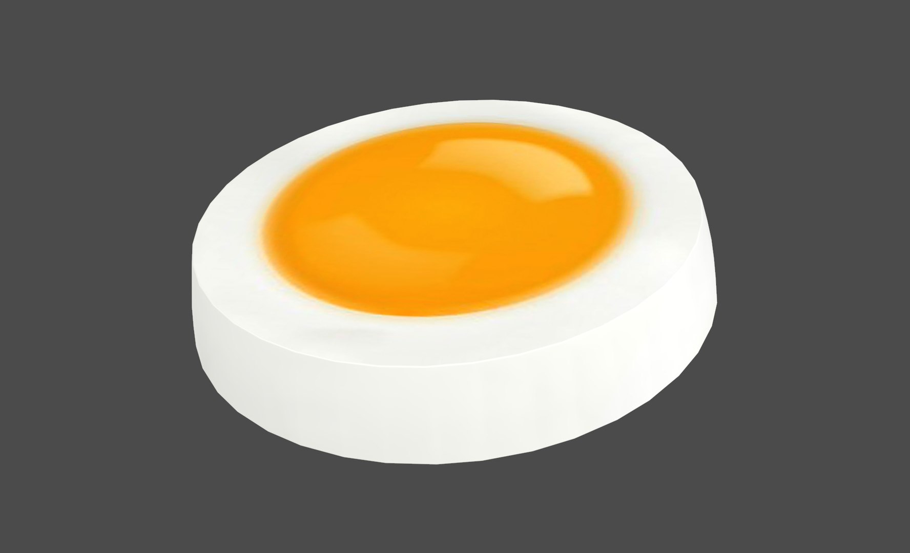 3D Prop08 A Slice Of Egg - TurboSquid 2252627