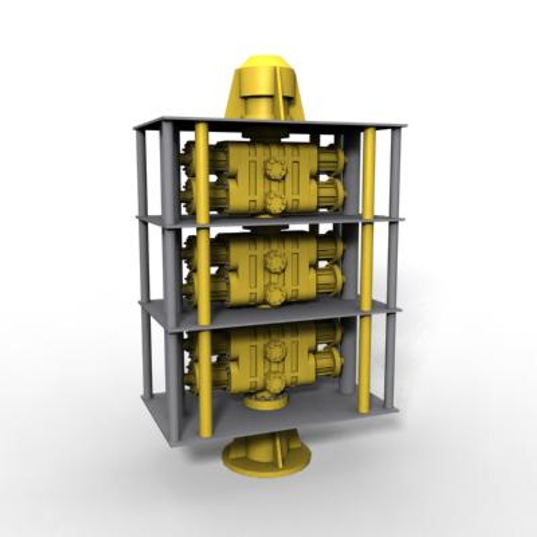 Blowout Preventer 3d Model