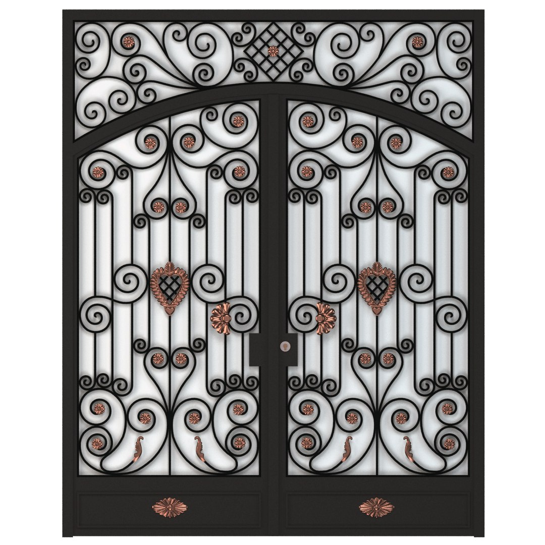 3d external door model