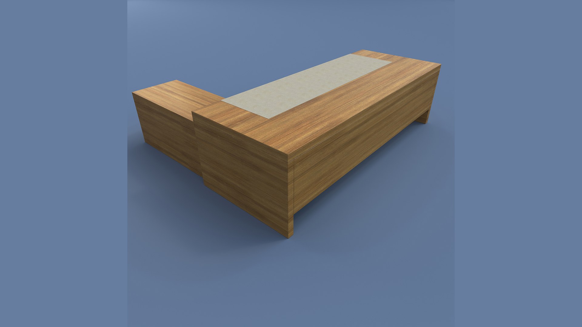 Free Office Burmatic Table 3D Model - TurboSquid 2208685