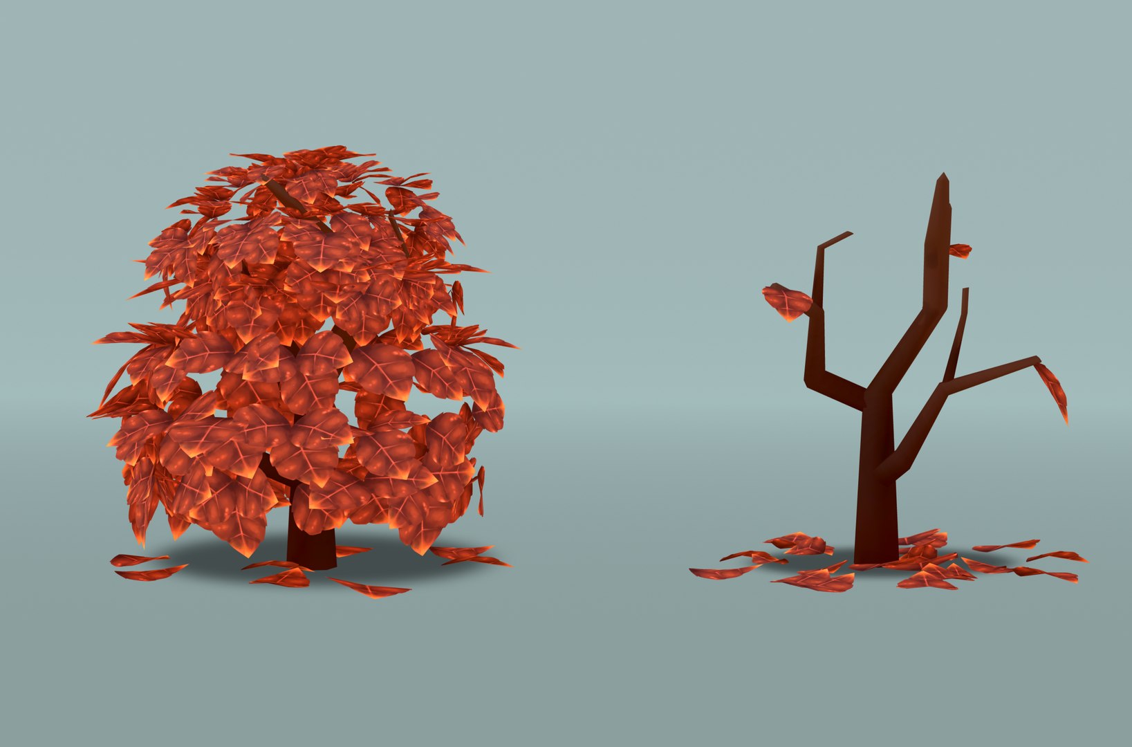 Hand Painted Stylized Bushes 3D Model 3D Model - TurboSquid 2204184