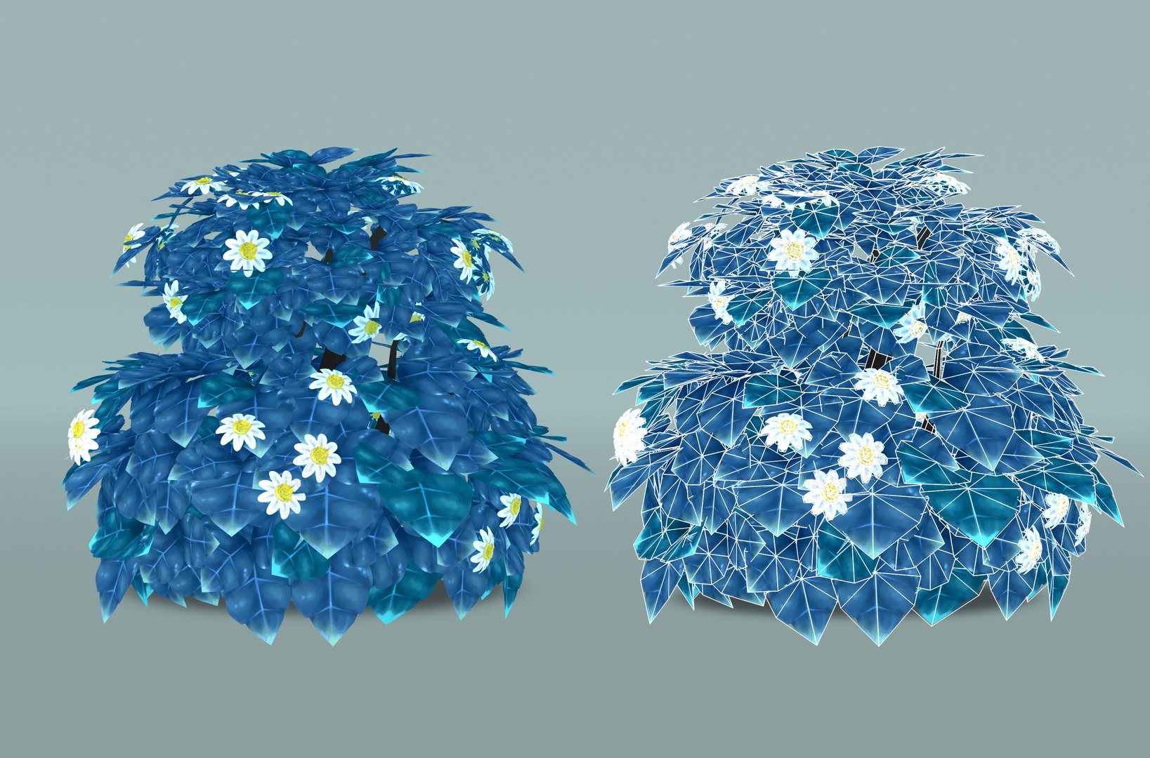 Hand Painted Stylized Bushes 3D Model 3D Model - TurboSquid 2204184