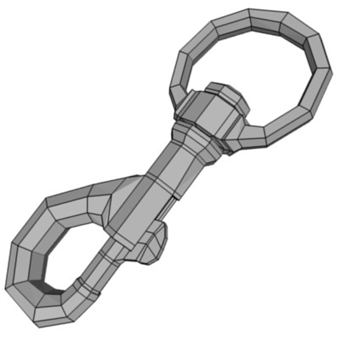 carbine trigger 3d model