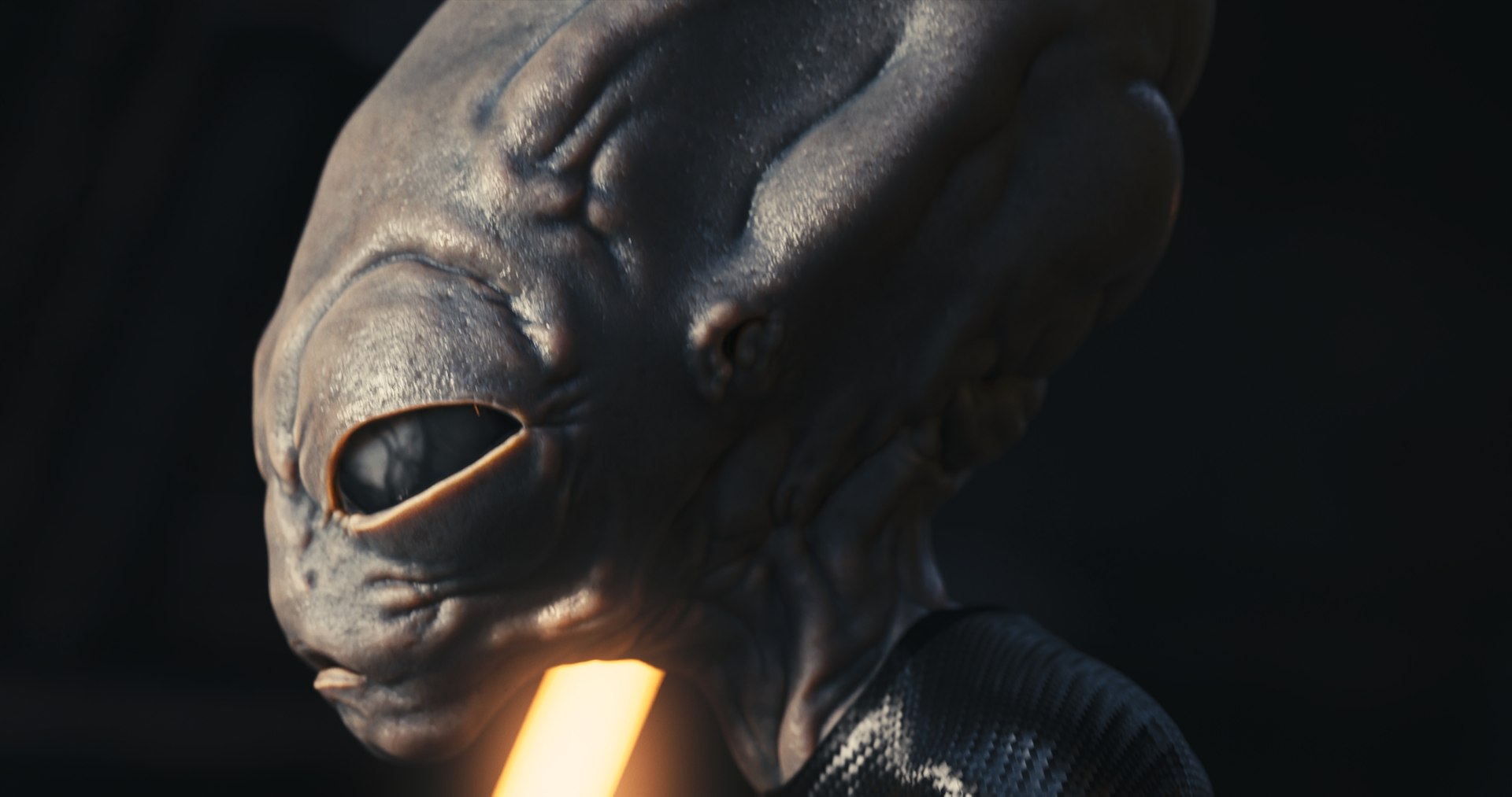 3D Classic Alien Model - TurboSquid 2139080