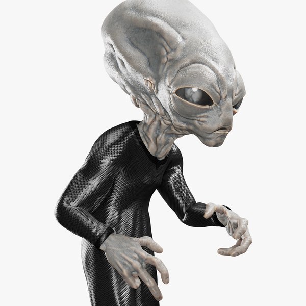 modelo 3d Extraterrestre clásico - TurboSquid 2139080
