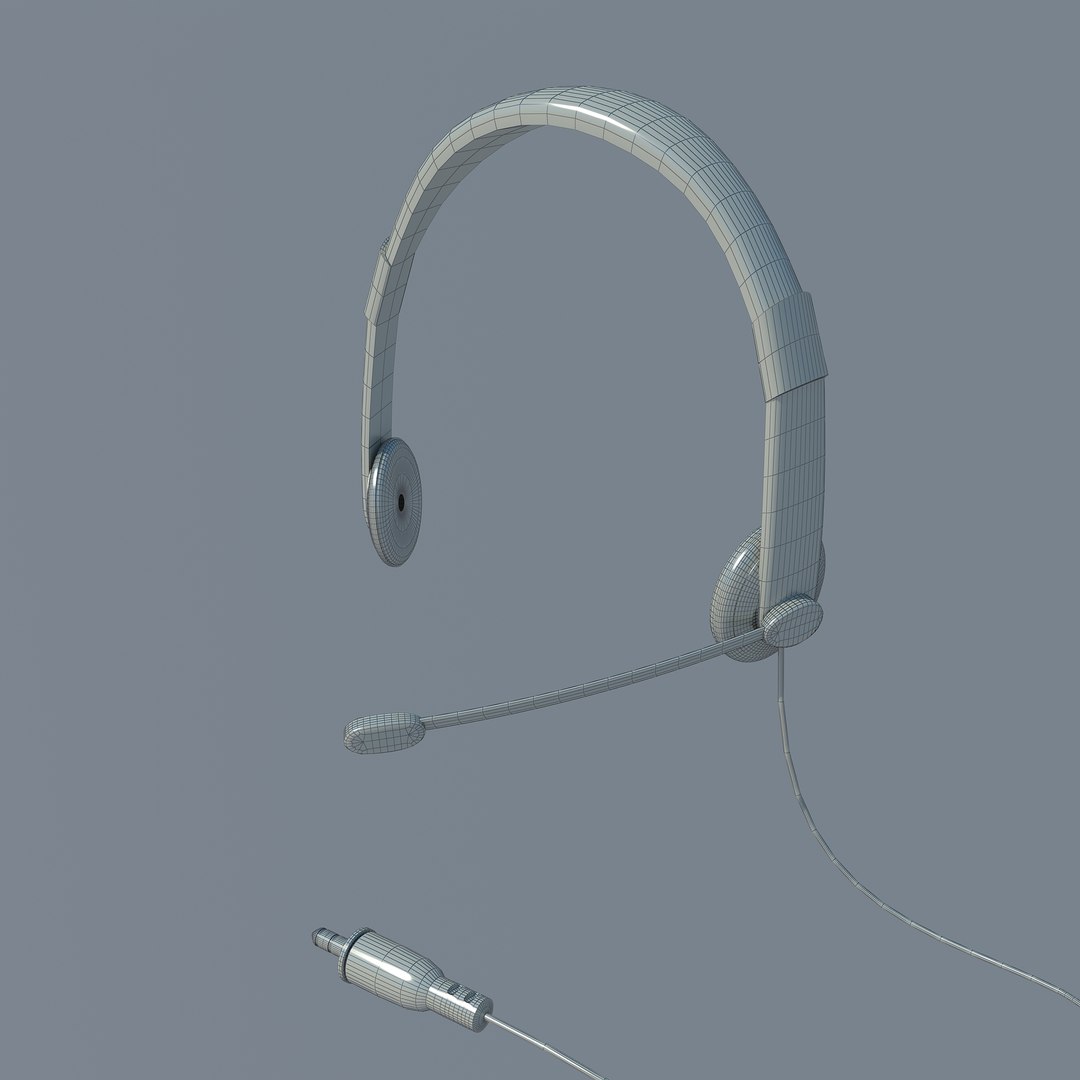 Cartoon Headphones Toon Model - TurboSquid 1508985