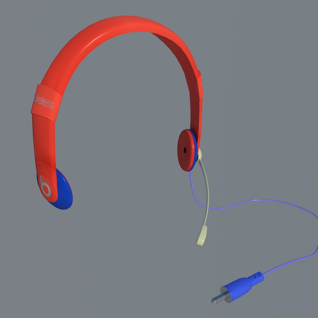 Cartoon Headphones Toon Model - TurboSquid 1508985