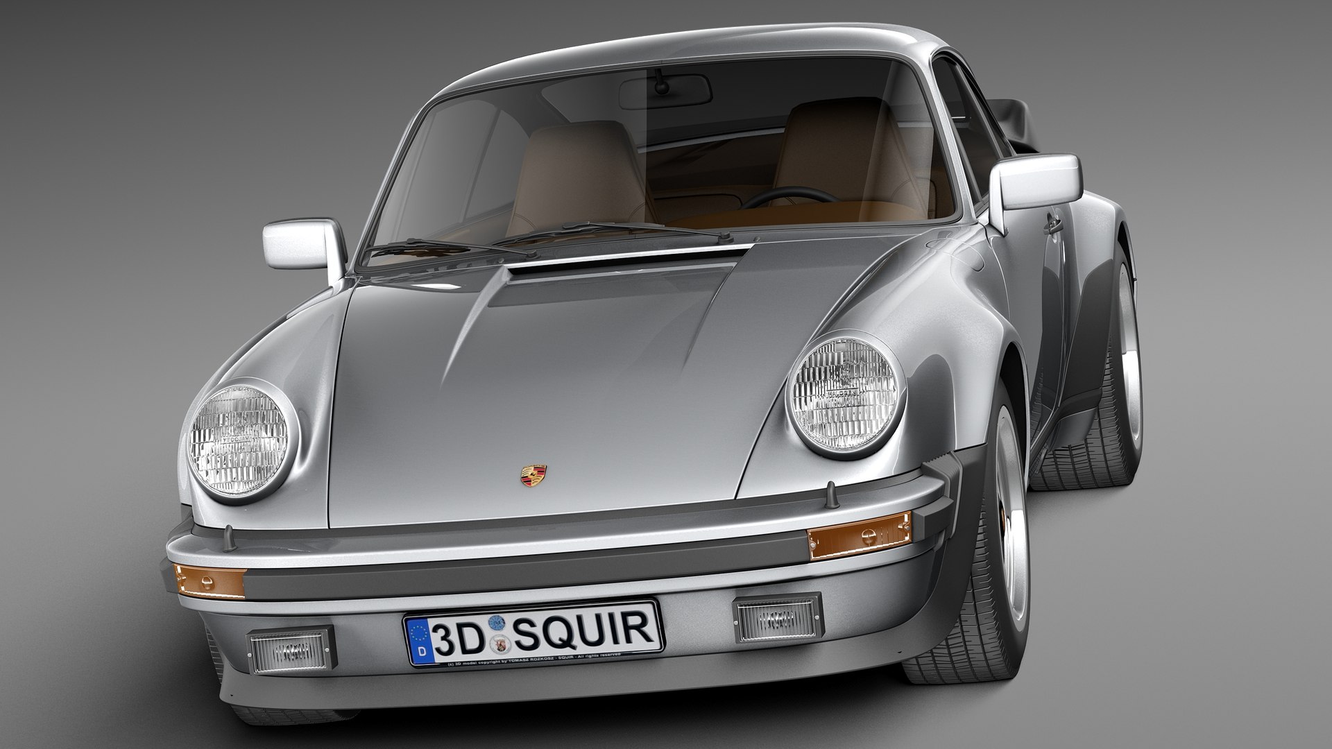 Porsche 911 930 Turbo 3d Model