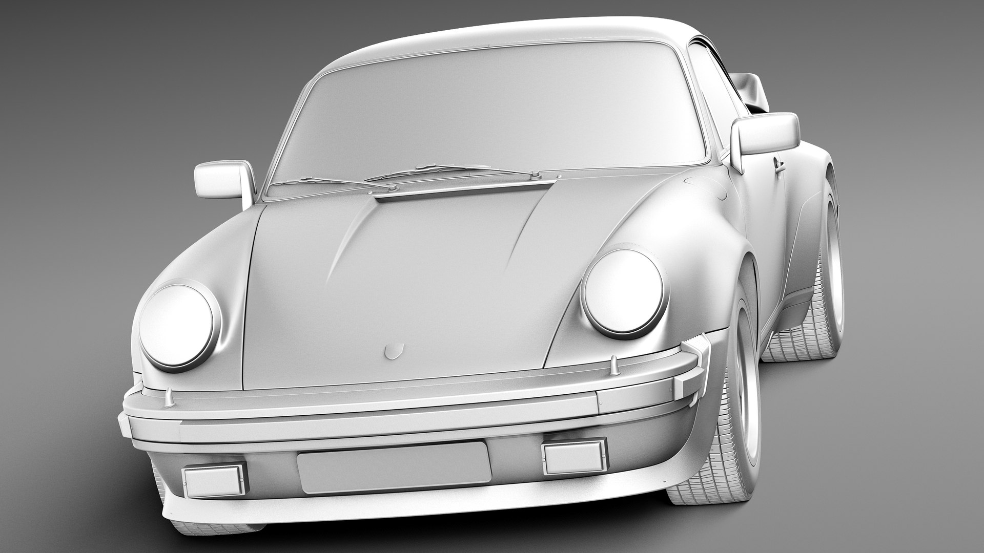 Porsche 911 930 Turbo 3d Model