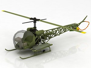 H-13 Sioux 3D Models for Download | TurboSquid