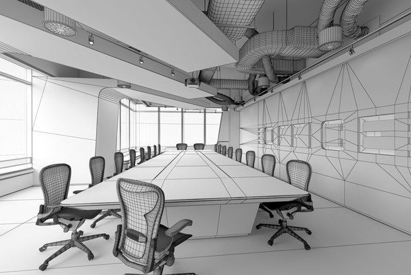 archinteriors vol 40 office 3d model