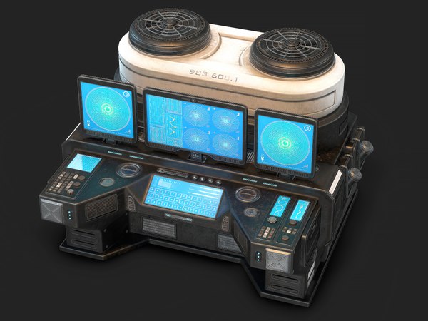 3D sci fi lab model - TurboSquid 1304799