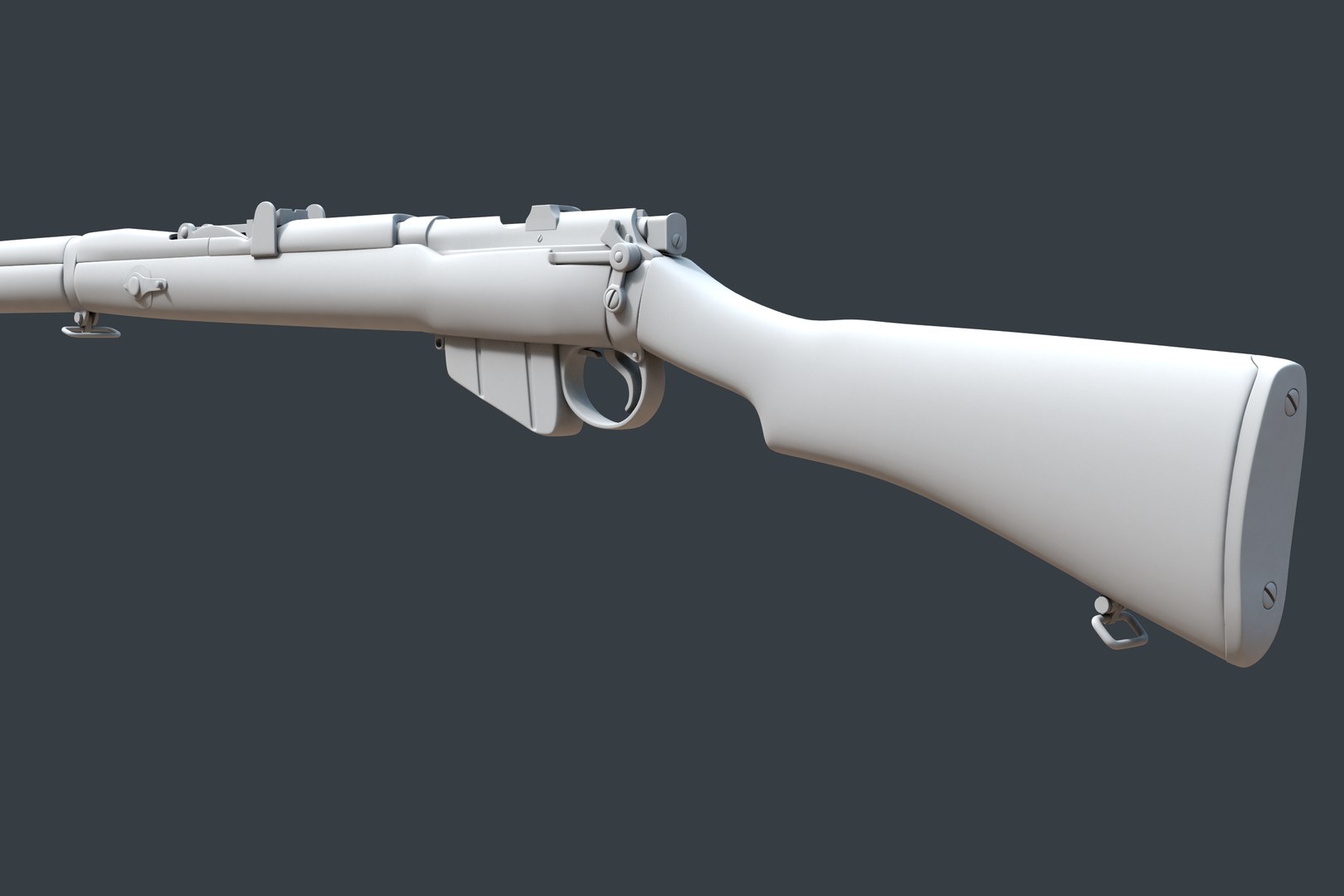 3D Leeenfield Mk Rifle - TurboSquid 1288578