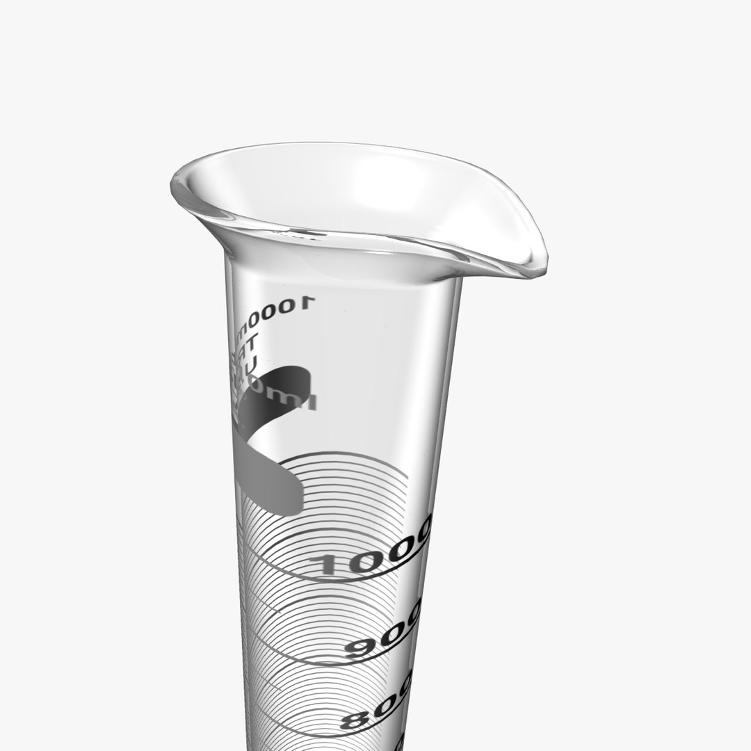3d Graduated Cylinders