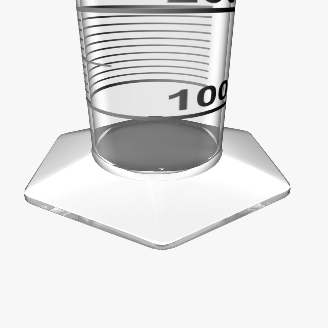 3d Graduated Cylinders