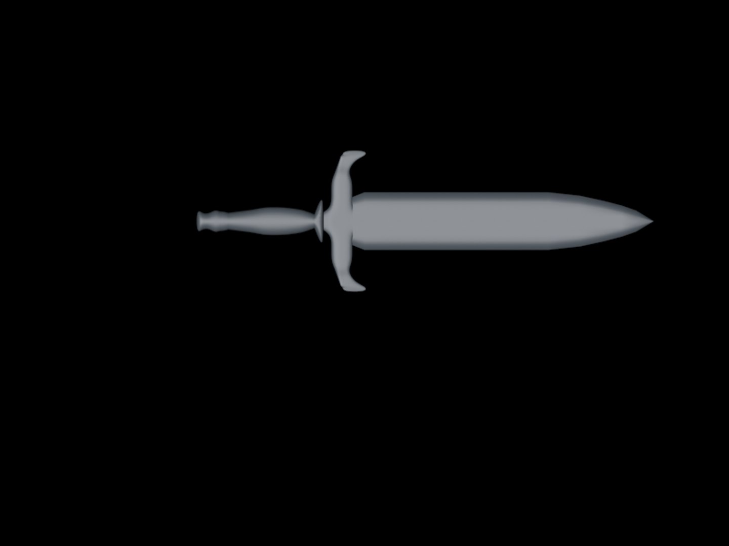 Basic Sword 3d Model