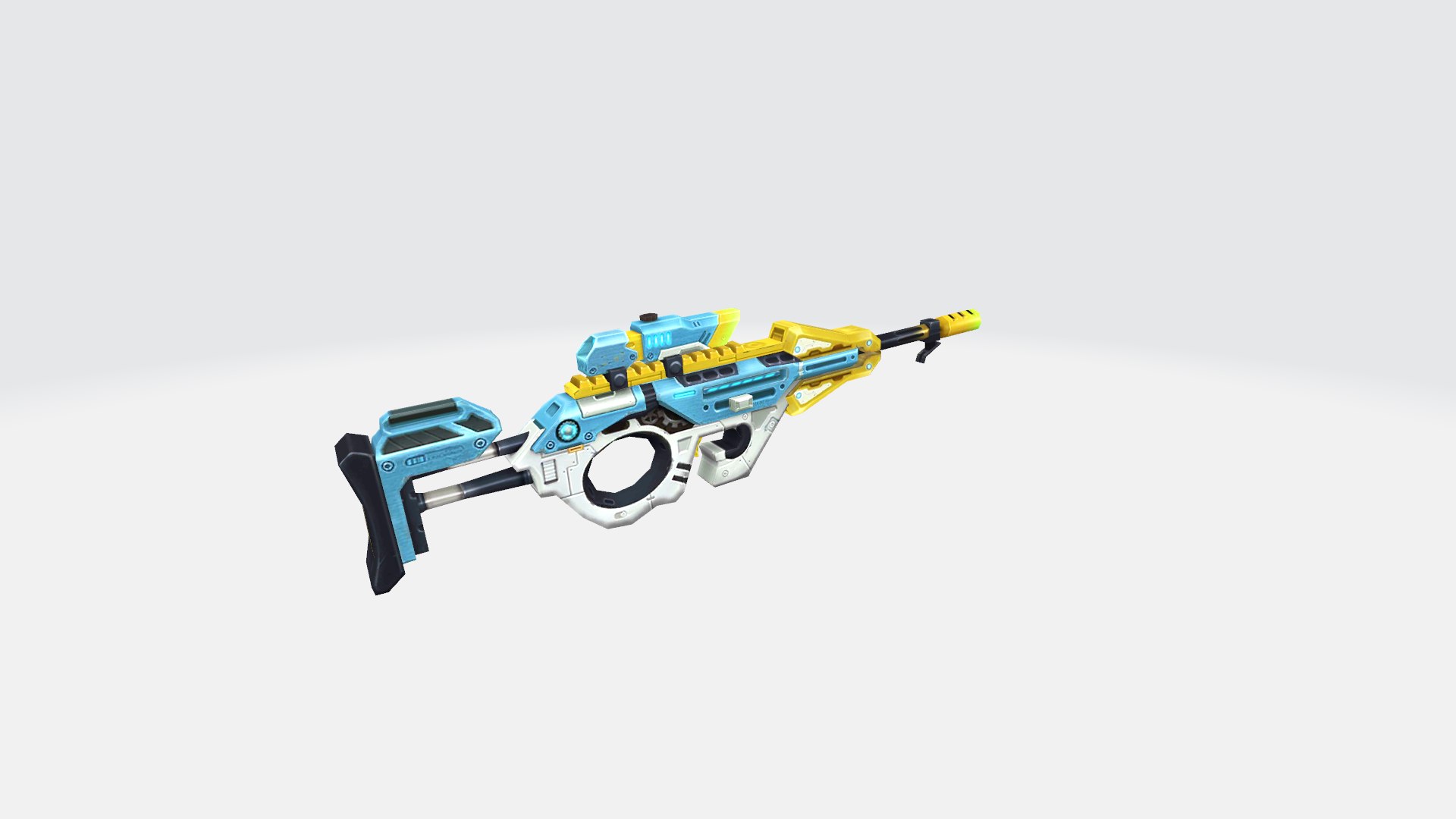3D CG15 Rifle Game Weapon 4x - TurboSquid 1833092