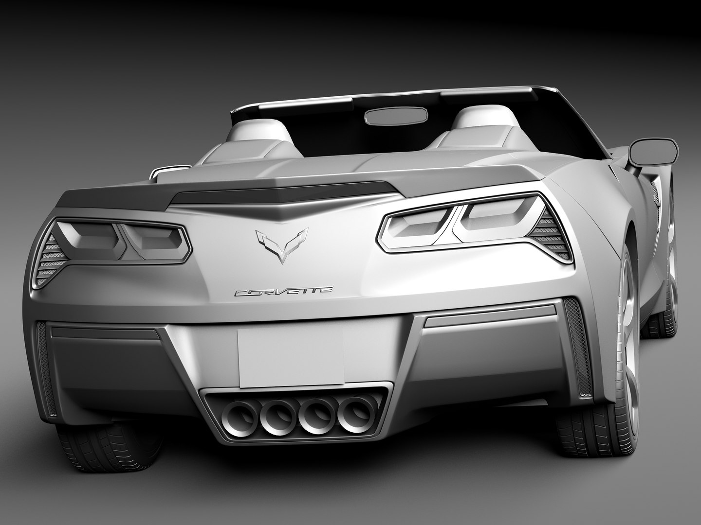 2013 2014 Muscle Car 3d Max
