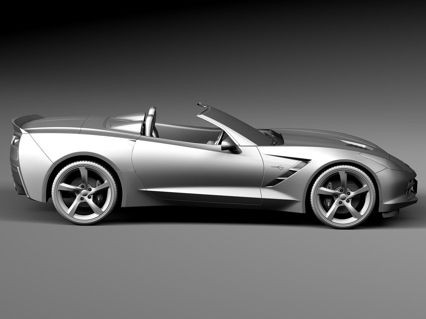 2013 2014 Muscle Car 3d Max