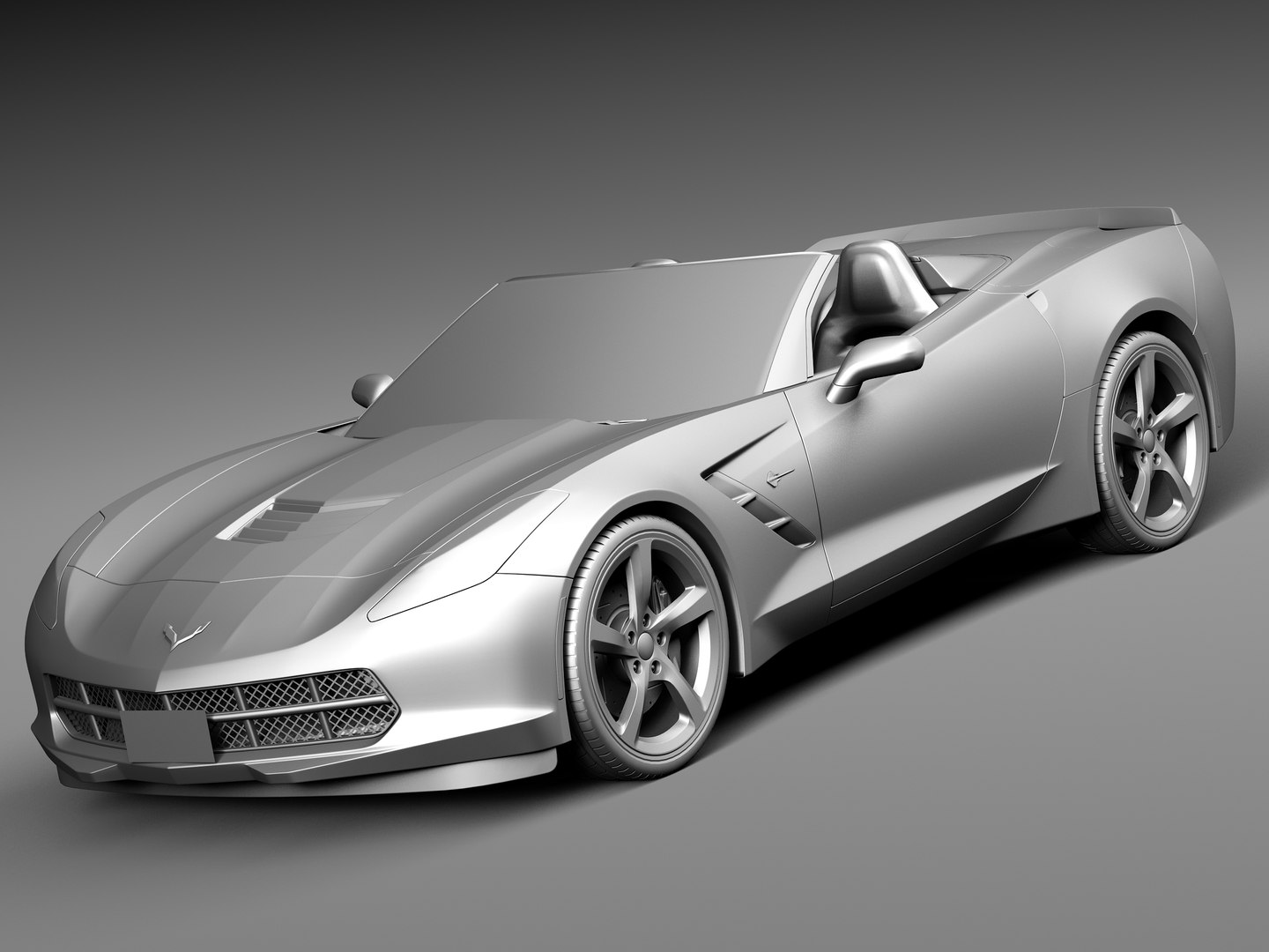 2013 2014 Muscle Car 3d Max