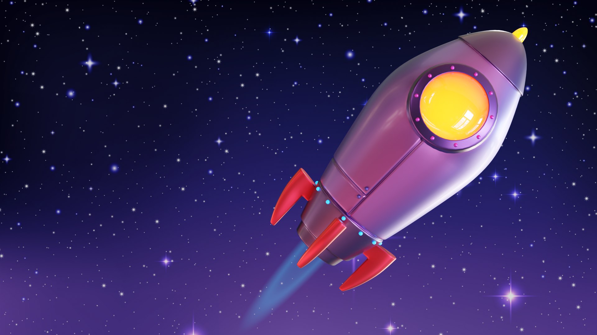 3D Stylized Low Poly Rocket 3D Model Model - TurboSquid 2351259
